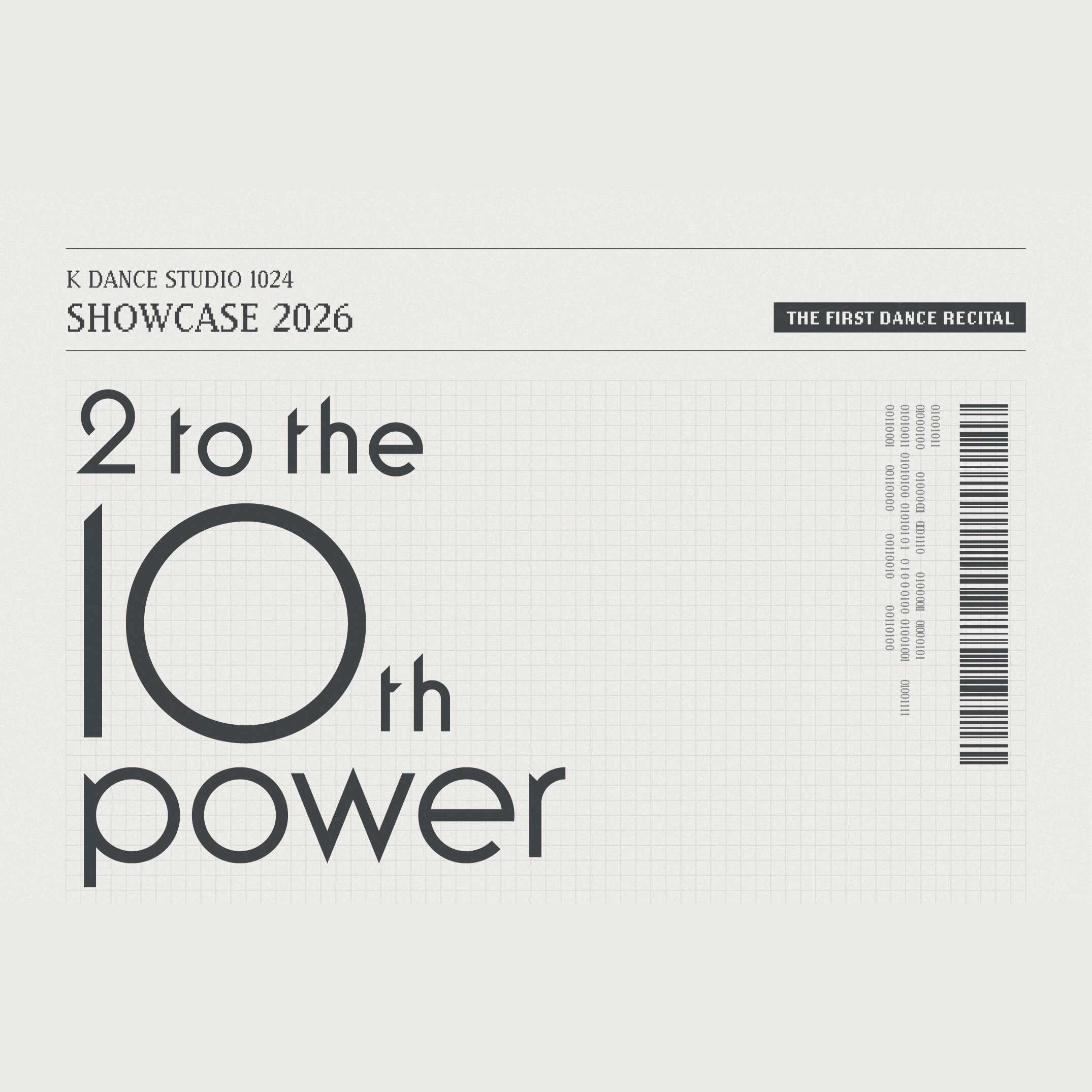 K DANCE STUDIO 1024 Showcase2026 "2 to the 10th power" LINEUP 公開!! | K ...
